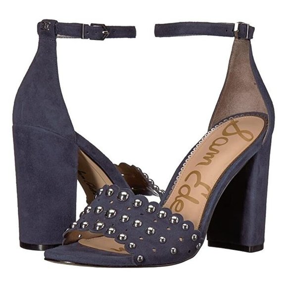 Sam Edelman | Shoes | Sam Edelman Yaria Ankle Strap Sandal Heel Pumps ...